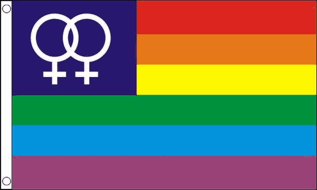 Rainbow Venus Flag (Medium)