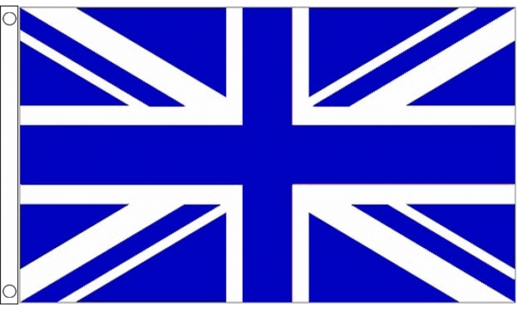 Union Jack Royal Blue Flag (Medium)