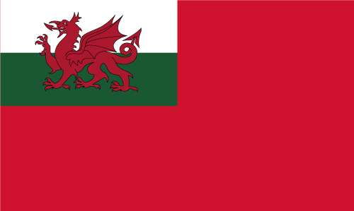 Wales Red Ensign Outdoor Quality Flag