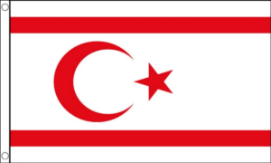 Cyprus North Flag (Small) - MrFlag