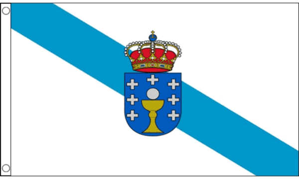 Galicia Flag (Medium) - MrFlag