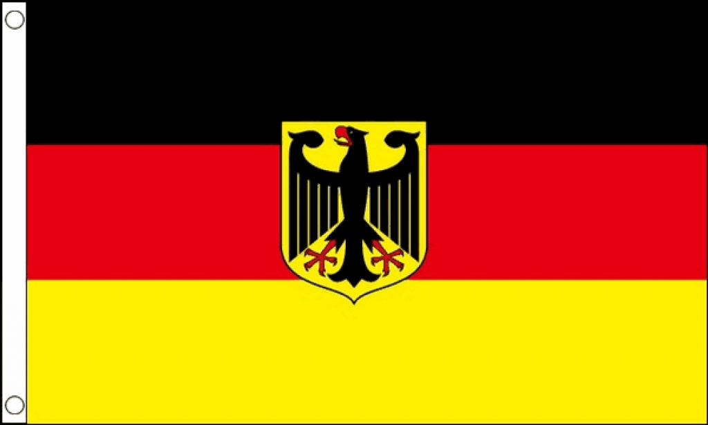 Germany Crest Flag (Medium) - MrFlag
