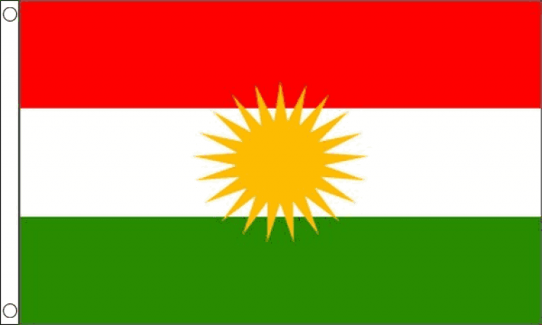 Kurdistan Flag (Large) - MrFlag