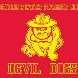 Marine Devil Dogs Flag (Medium) - MrFlag