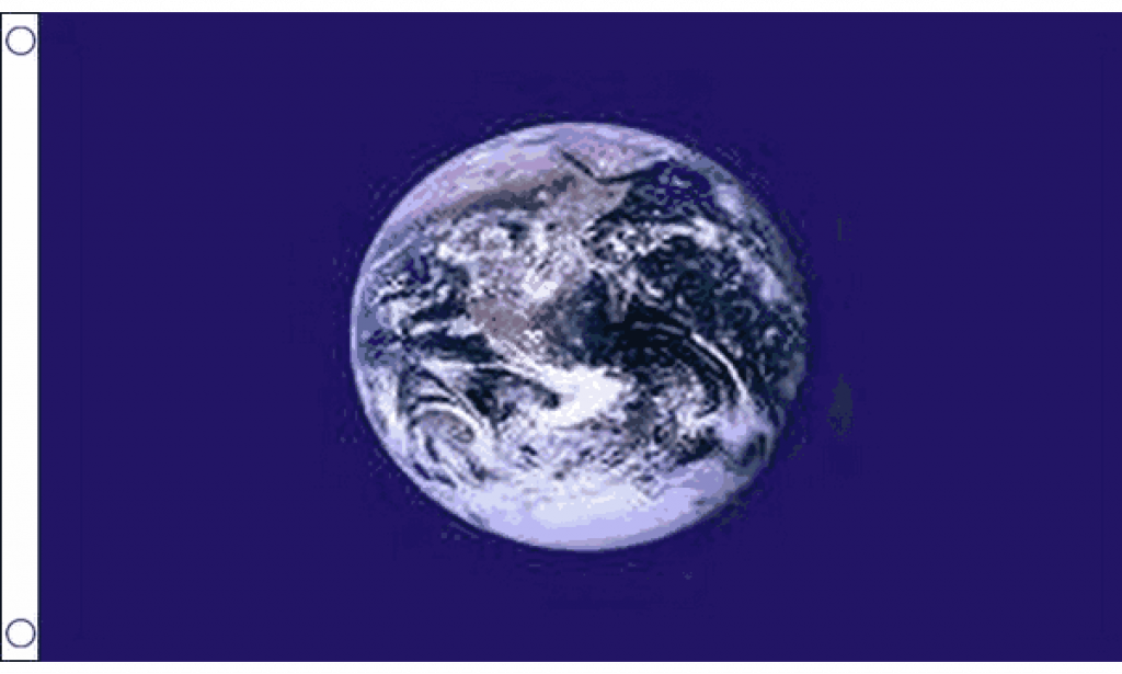 Planet Earth Flag (Medium) - MrFlag