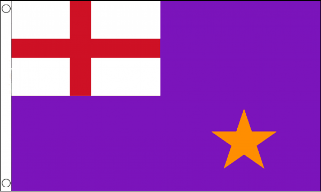 Purple Standard Flag (Medium) - MrFlag