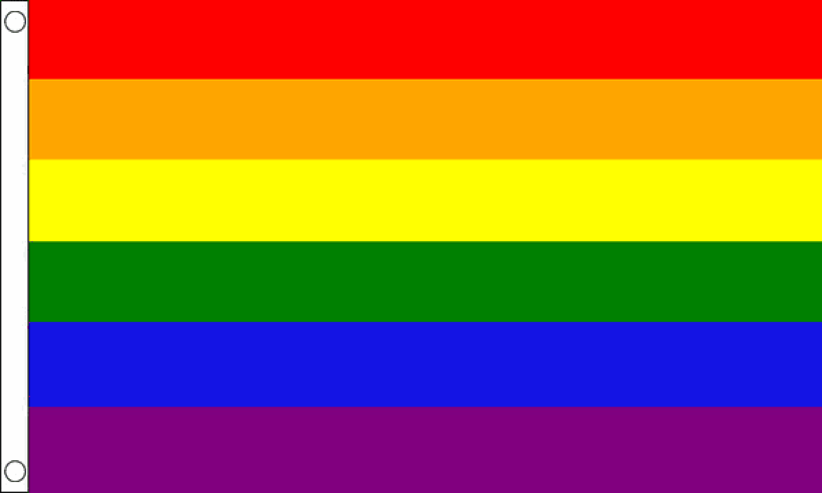 The Colors Of The Gay Pride Flag