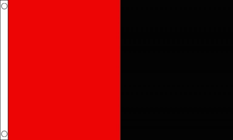 Red and Black Irish County Flag (Medium) - MrFlag