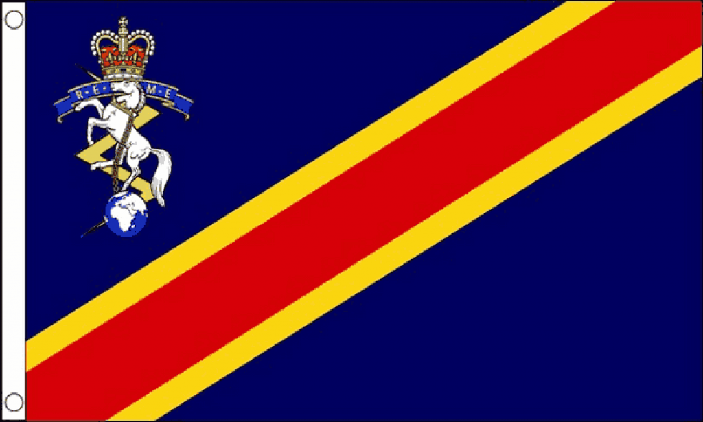 Royal Electrical and Mechanical Engineers Flag (Medium) - MrFlag