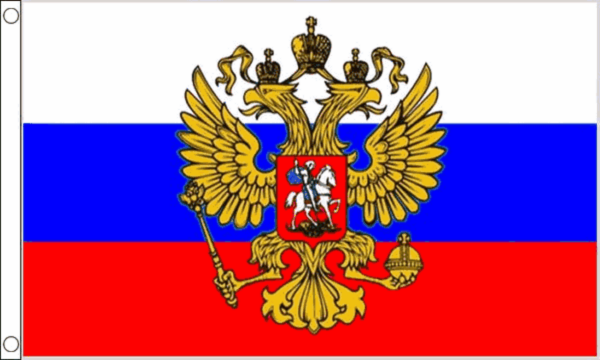 Russia (Crest) Flag (Medium) - MrFlag