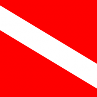 Scuba Diving Flag (Medium) - MrFlag