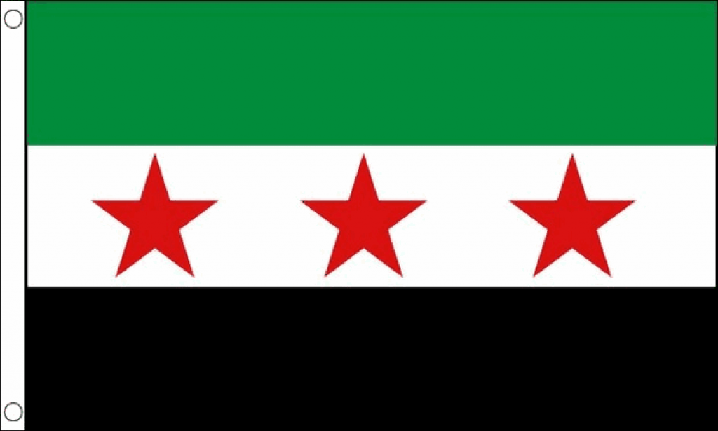 Syria Rebel Flag (Medium) - MrFlag