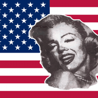 USA Marilyn Monroe Flag (Medium) - MrFlag