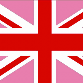 Union Jack Pink Flag (Medium) | MrFlag