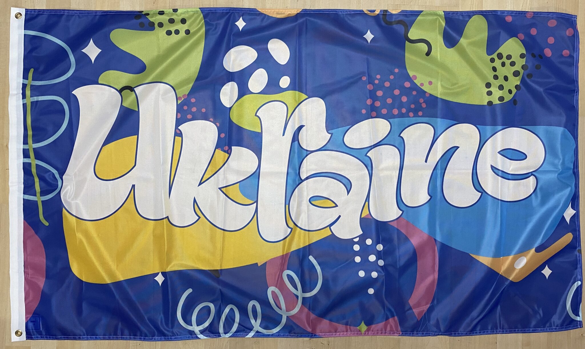 Ukraine Eurovision Flag by Dmitry Antonov | MrFlag