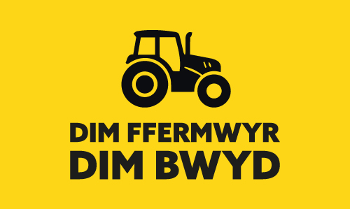 Dim Ffermwyr Dim Bwyd Flag | UK Outdoor Quality | MrFlag